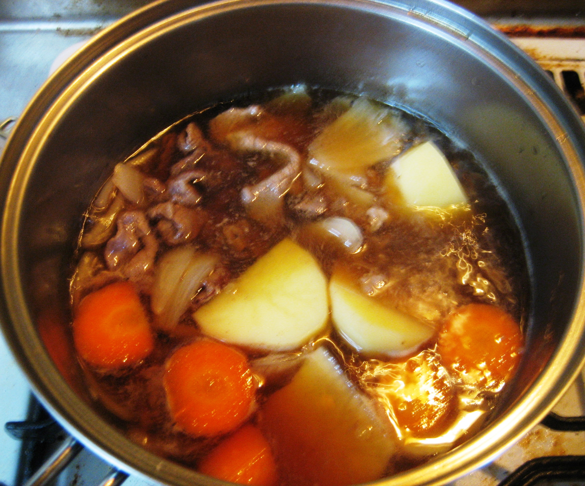 Japanese beef and potato stew (Nikujaga) | Food in Japan