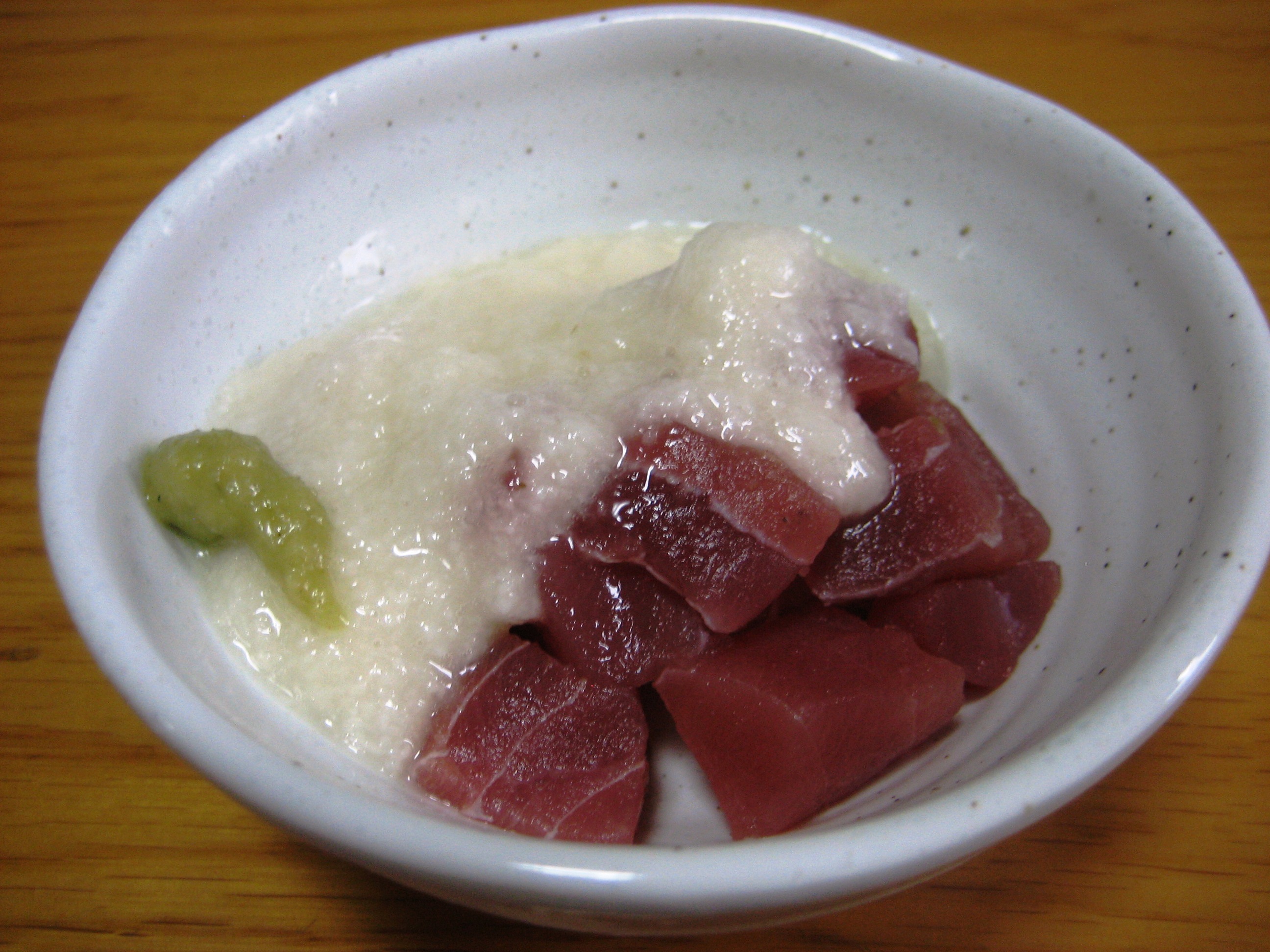 Tuna and Yam (Maguro no Yamakake) | Food in Japan
