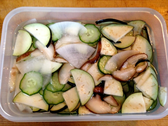 A Japanese Pickles for Curry Rice (Fukujin Zuke) | Food in Japan