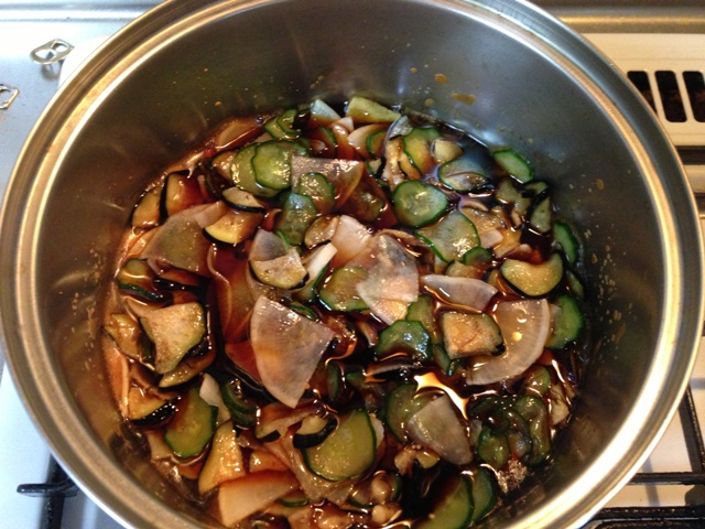 A Japanese Pickles for Curry Rice (Fukujin Zuke) | Food in Japan