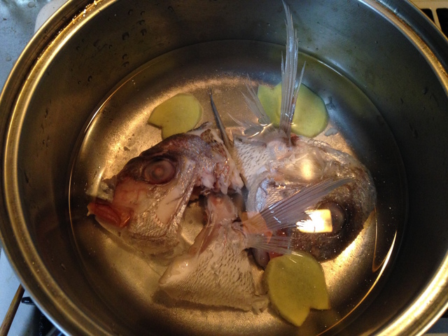 Simmered Sea Bream Head (Tai no Kabutoni) | Food in Japan